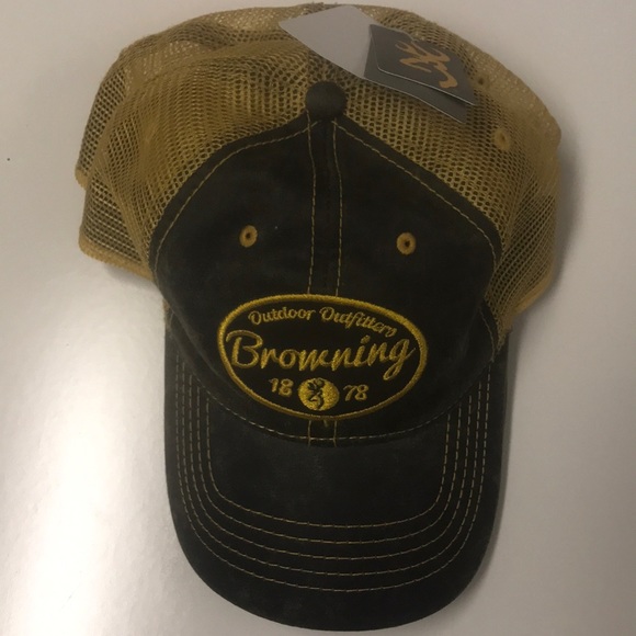 Browning | Accessories | Browning Mens Hunting Baseball Hat Brown ...